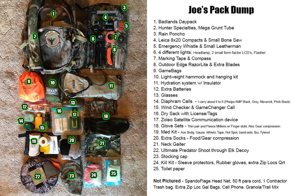 ElkBros DayPack Dump - ElkBros.com